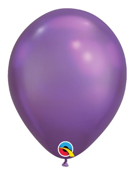 metallikromi ilmapallo 100 kpl/pss, koko 19 cm – Ilmapallokeskus